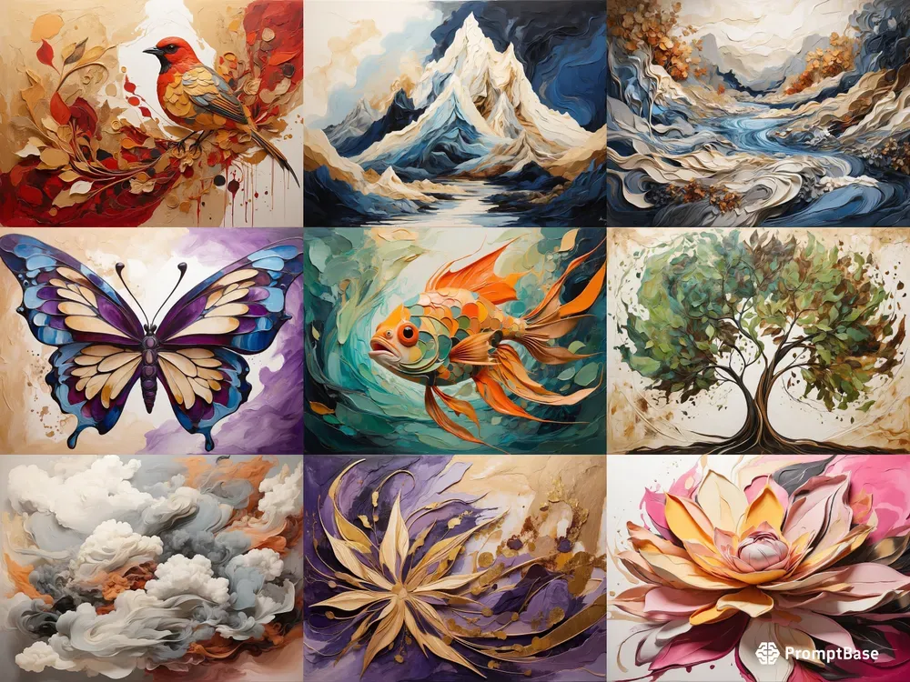 Elemental Fusion Artworks Leonardo Ai Prompt | PromptBase