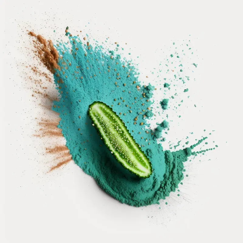 Exploding Fruits And Vegetables Midjourney Prompt | PromptBase