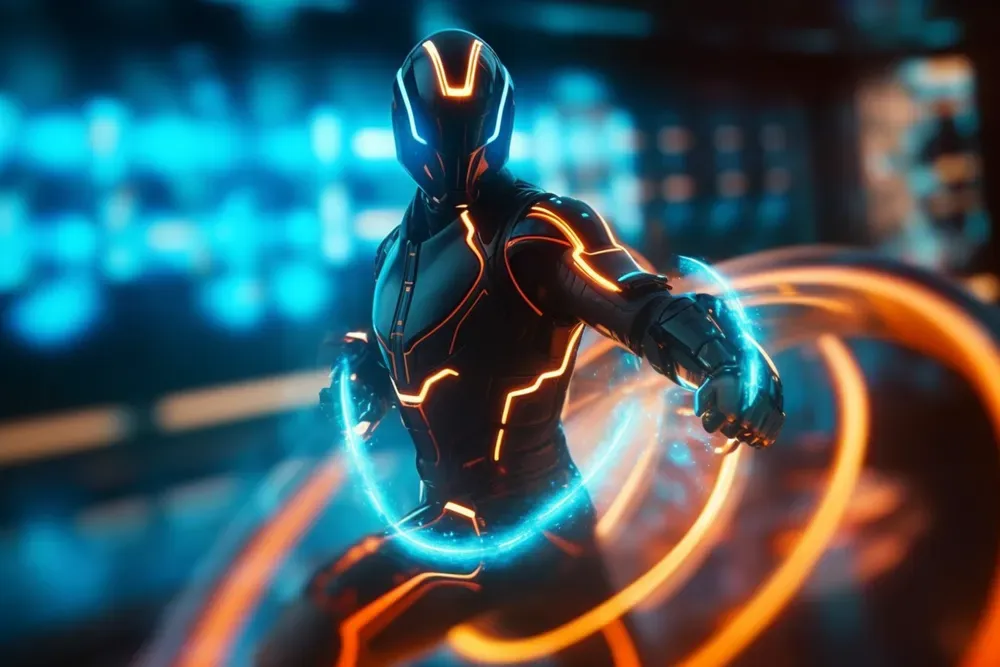 Tron Art Midjourney Prompt | PromptBase