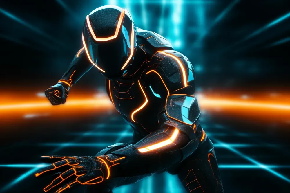 Tron Art Midjourney Prompt | PromptBase