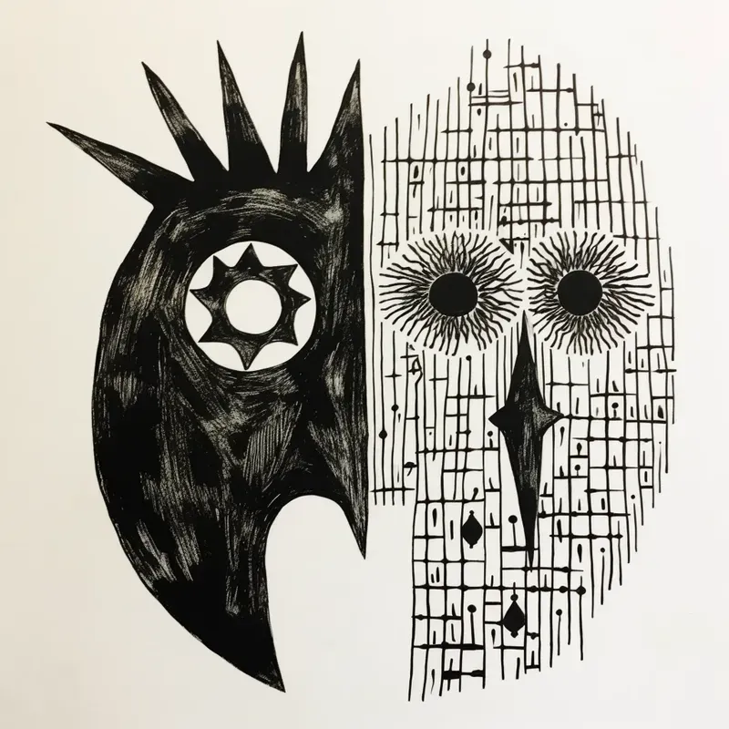 Ink Drawings Midjourney Prompt | PromptBase