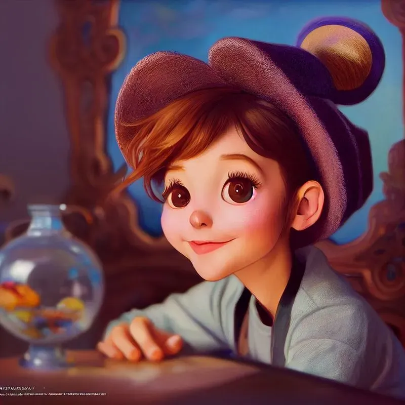 Pixar Portrait Midjourney Prompt | PromptBase