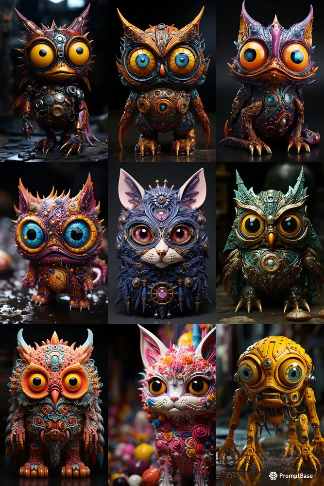 Crazy Creatures Midjourney Prompt | PromptBase