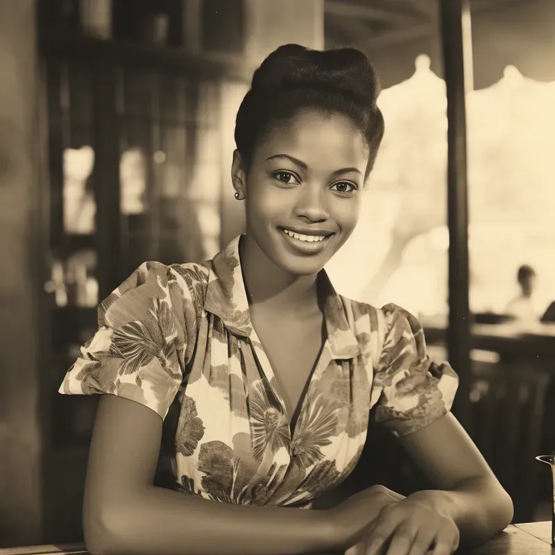 Timeless Elegance 1950s Portraits Midjourney Prompt | PromptBase