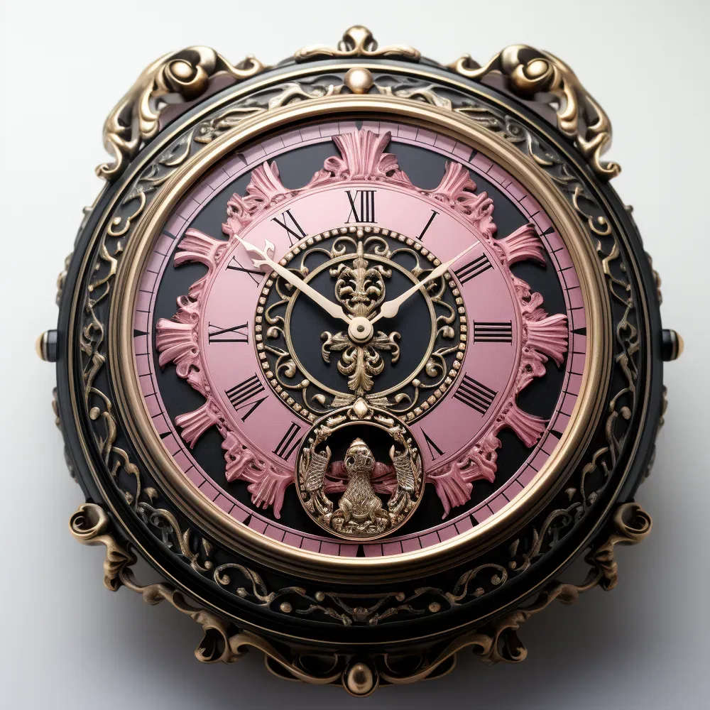 Timeless Splendor Ornate Antique Clocks Midjourney Prompt | PromptBase