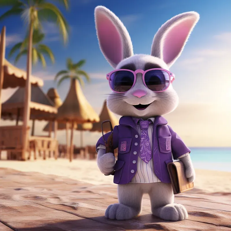 Cartoon Animals In Real Life Situations Prompt | PromptBase