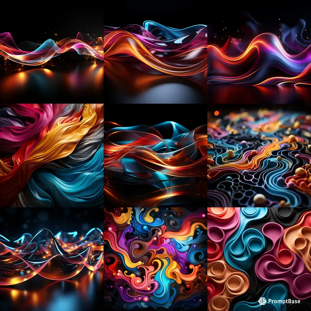 Linear Wallpapers Midjourney Prompt | PromptBase