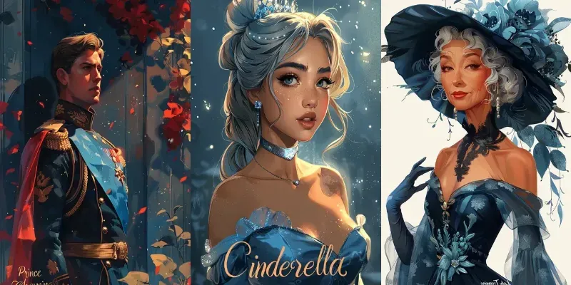 Cinderella Characters Generator App | PromptBase