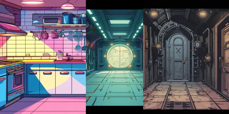 Multigenre Toon Backgrounds Generator App | PromptBase