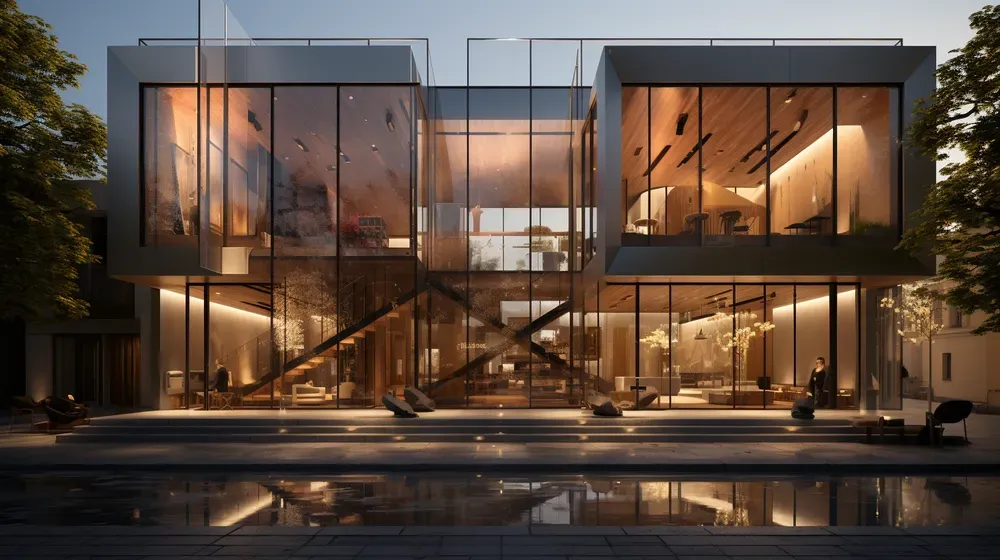 Buildings Turned Into Commercial Spaces Midjourney Prompt | PromptBase