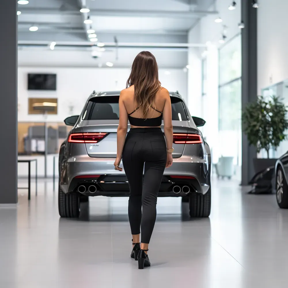 Customers Visit Car Showrooms Midjourney Prompt | PromptBase