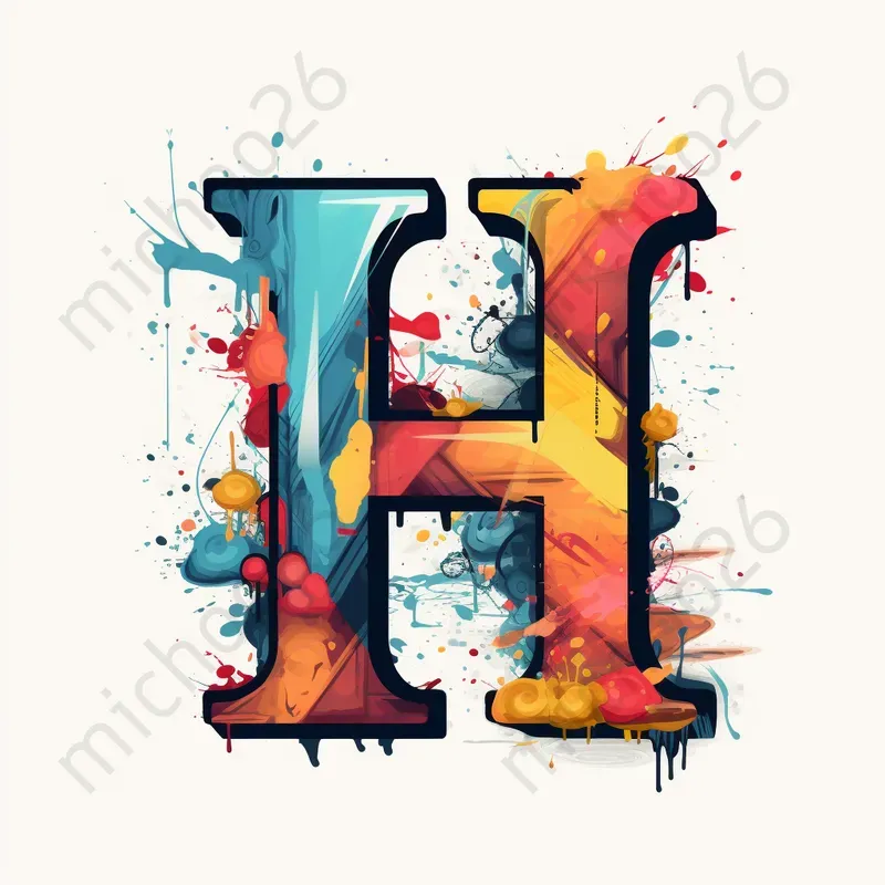 Banksy Letters Of The Alphabet Midjourney Prompt | PromptBase