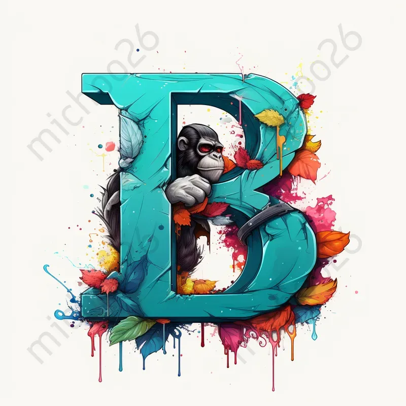 Banksy Letters Of The Alphabet Midjourney Prompt | PromptBase