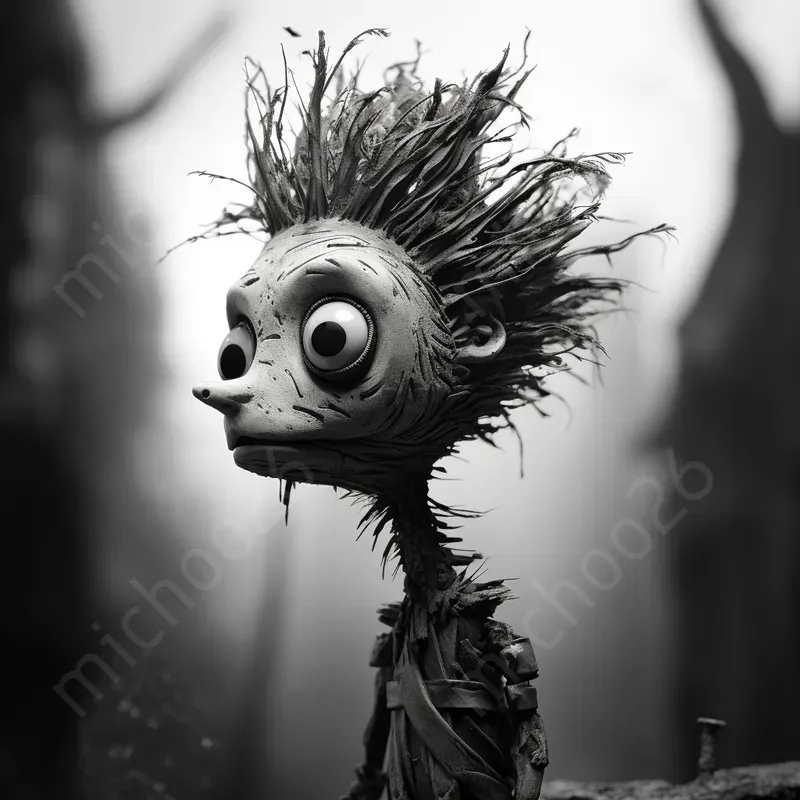 Tim Burton Characters Creations Midjourney Prompt | PromptBase