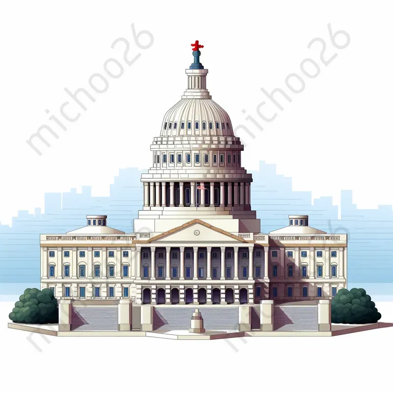 Pixel Art Famous Buildings Objects Midjourney Prompt | PromptBase