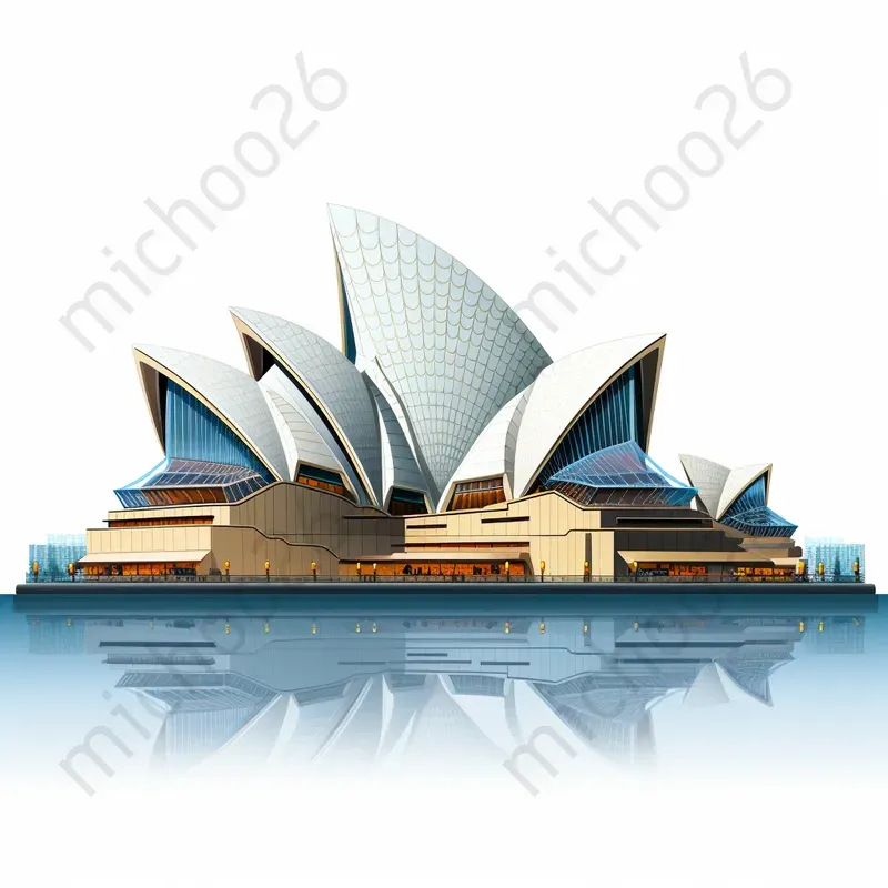 Pixel Art Famous Buildings Objects Midjourney Prompt | PromptBase