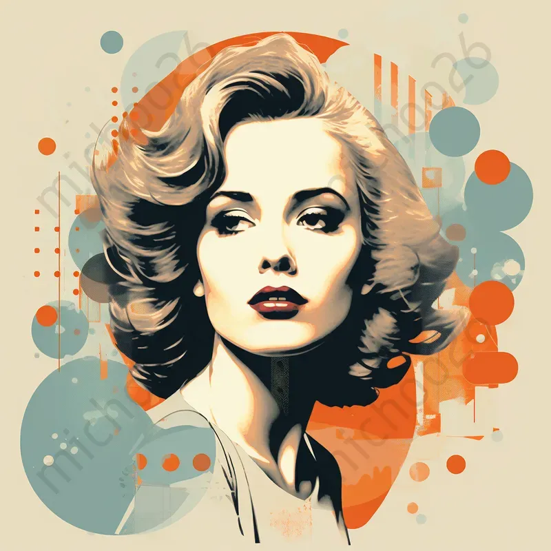 Retro Vintage Colors Stylish Portraits Midjourney Prompt | PromptBase