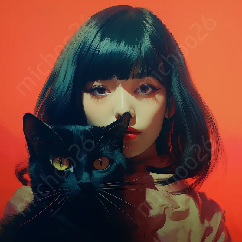 Neo Fauvist Album Cover Style Midjourney Prompt | PromptBase