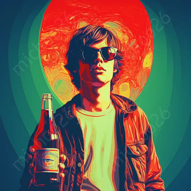 Neo Fauvist Album Cover Style Midjourney Prompt | PromptBase