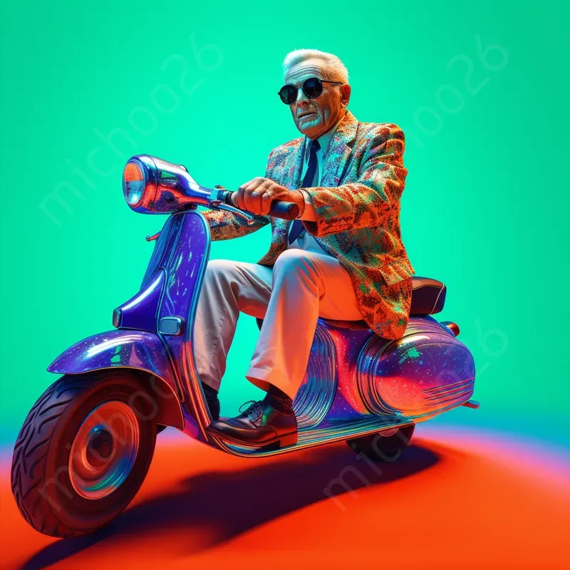 Neo Fauvist Album Cover Style Midjourney Prompt | PromptBase