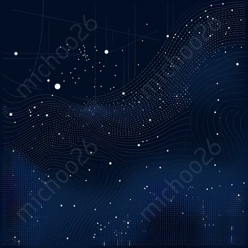 Dots And Lines In Color Patterns Midjourney Prompt | PromptBase