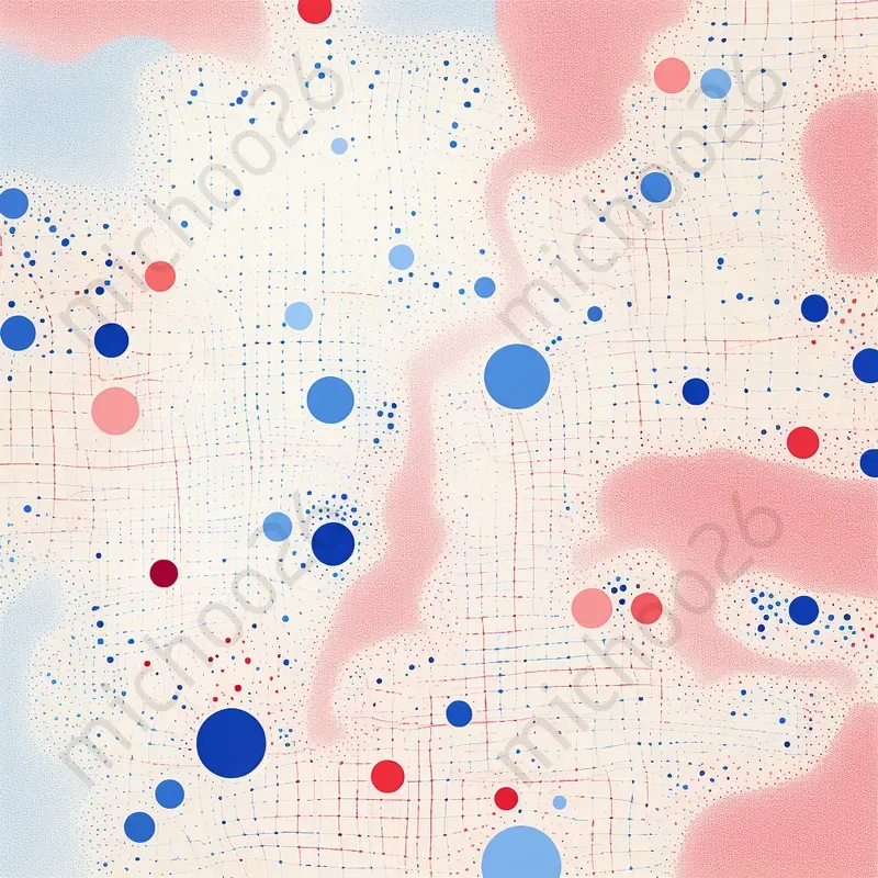 Dots And Lines In Color Patterns Midjourney Prompt | PromptBase