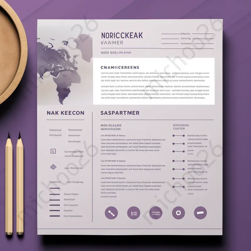 CV Templates In Various Colors Midjourney Prompt | PromptBase