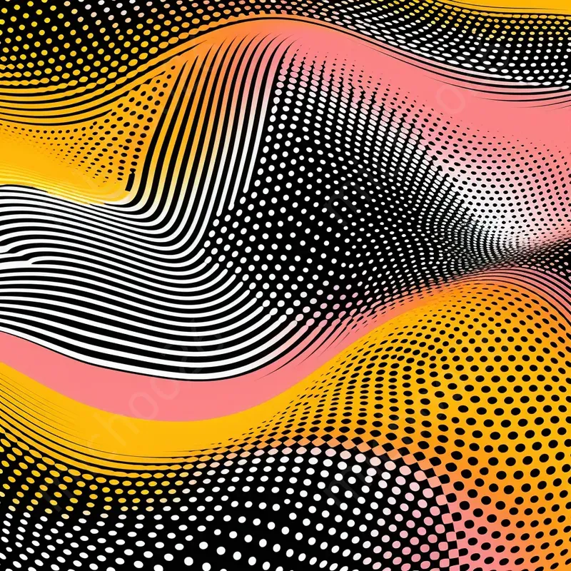 Dynamic Points And Lines Patterns Midjourney Prompt | PromptBase