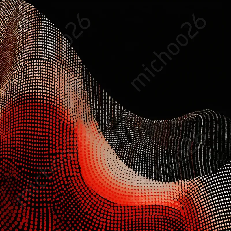 Dynamic Points And Lines Patterns Midjourney Prompt | PromptBase