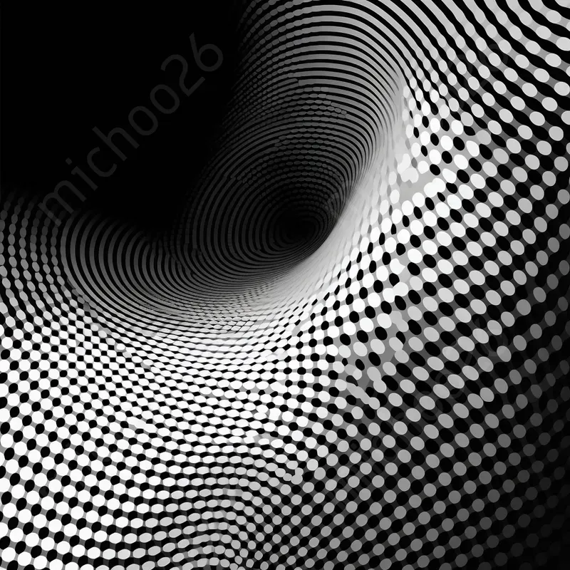 Dynamic Points And Lines Patterns Midjourney Prompt | PromptBase