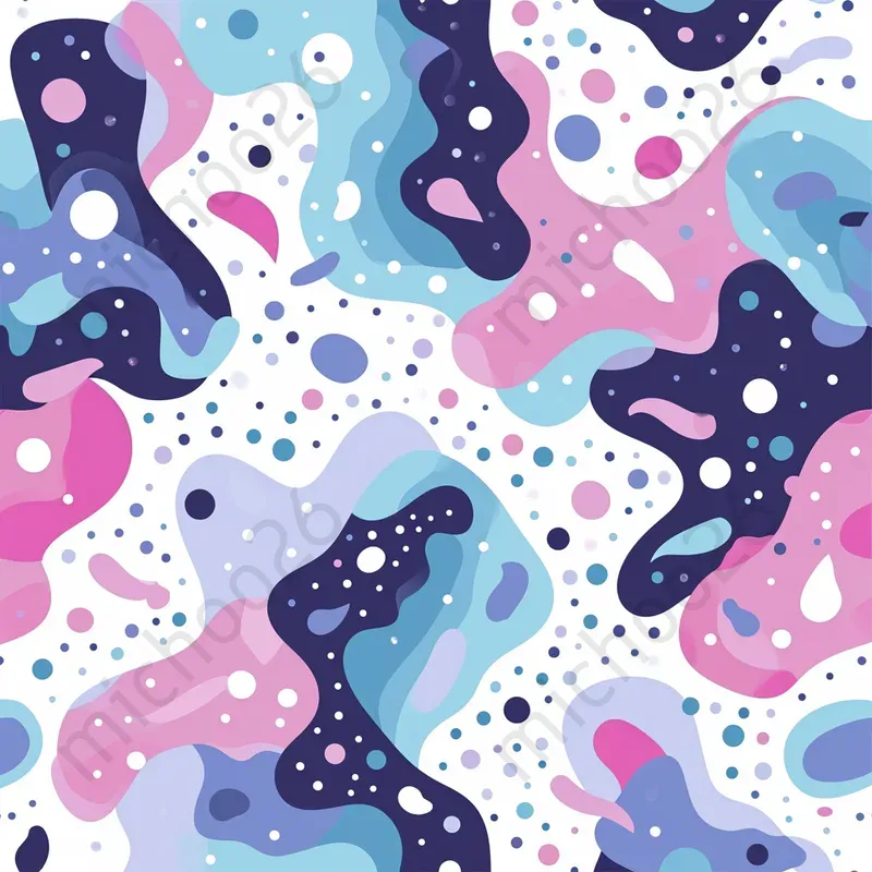 Melting Polka Dot Patterns Midjourney Prompt | PromptBase