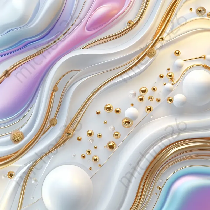 Sleek Metallic Color Patterns Midjourney Prompt | PromptBase
