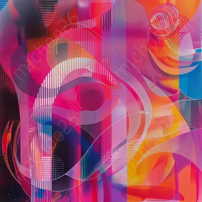 Helix Inspired Color Patterns Midjourney Prompt | PromptBase