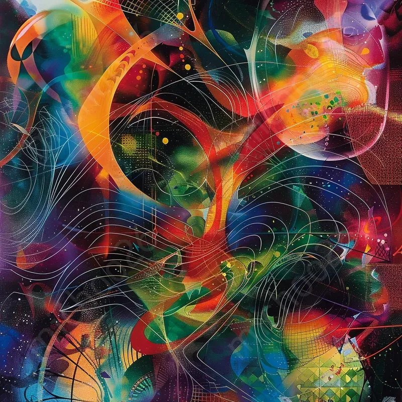 Helix Inspired Color Patterns Midjourney Prompt | PromptBase