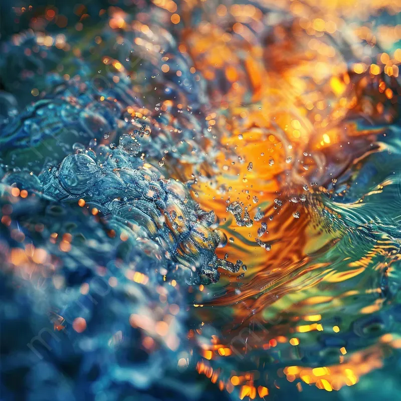 Sun Infused Color Patterns Midjourney Prompt | PromptBase