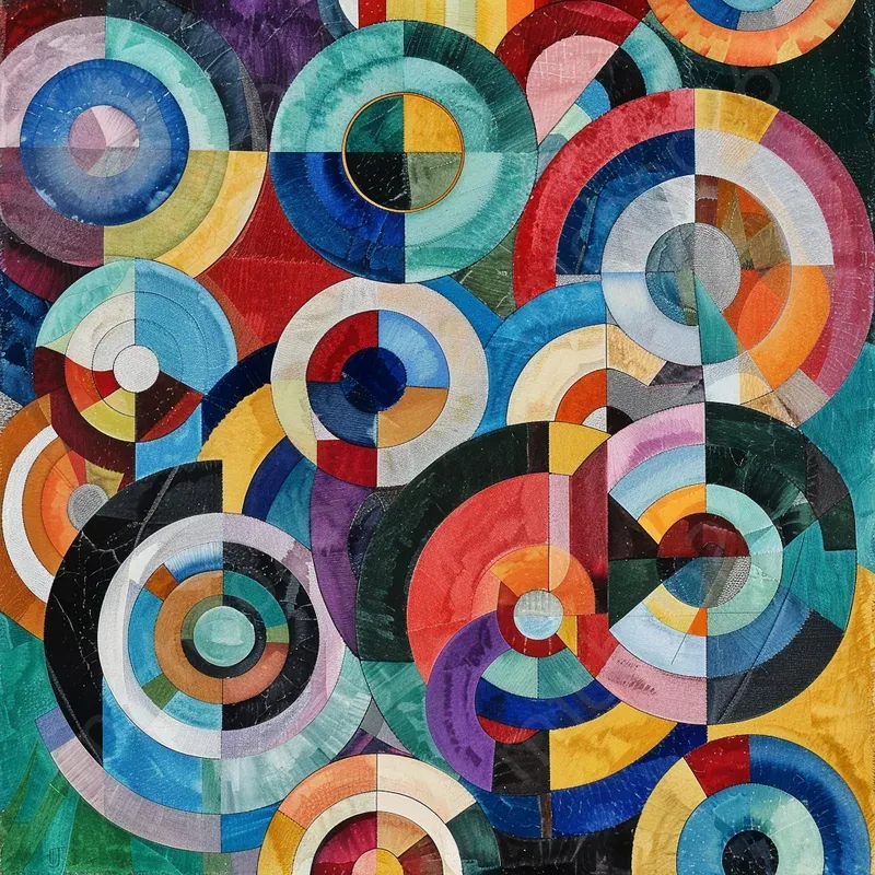 Digital Artwork Patterns With Any Shapes Midjourney Prompt | PromptBase