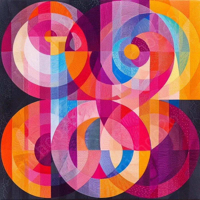 Digital Artwork Patterns With Any Shapes Midjourney Prompt | PromptBase