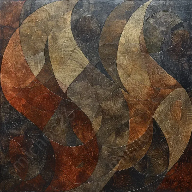 Modern Style Oil Paintings Patterns Midjourney Prompt | PromptBase