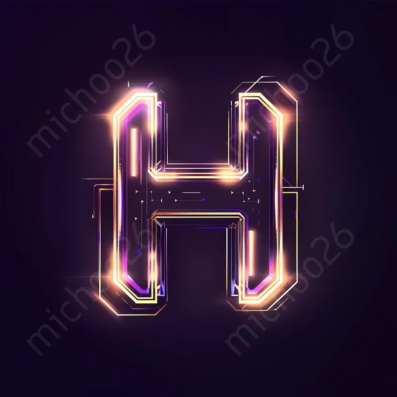 Neon Lights Color Letters Or Numbers Midjourney Prompt | PromptBase