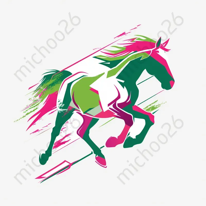 Animal Motif Simple Colorized Logos Midjourney Prompt | PromptBase