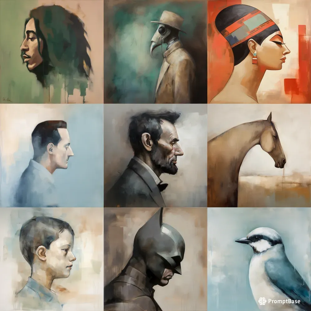 Pictures In Profiles Midjourney Prompt | PromptBase