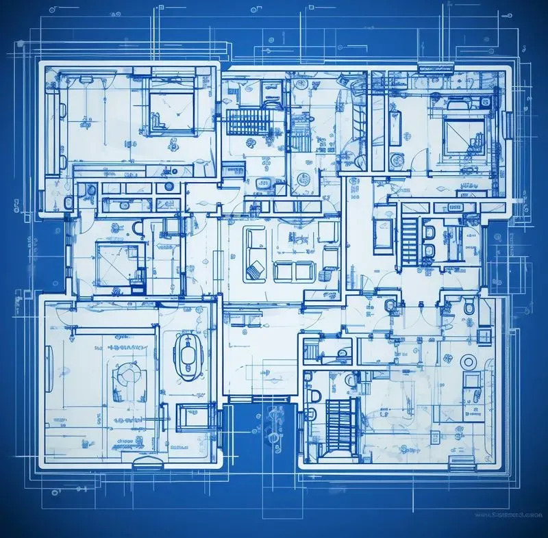 Blueprint Themes Midjourney Prompt | PromptBase