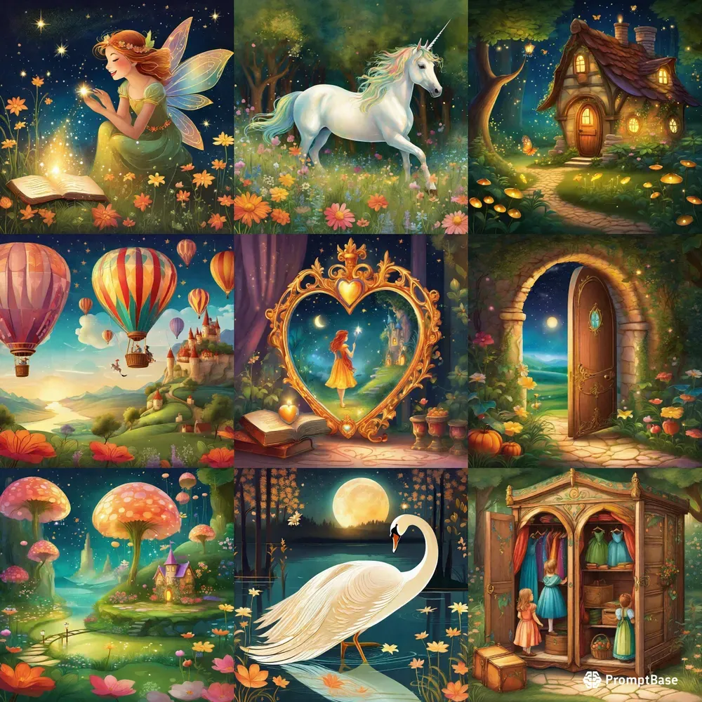 Fairy Tale Fantasies Stable Diffusion Prompt | PromptBase