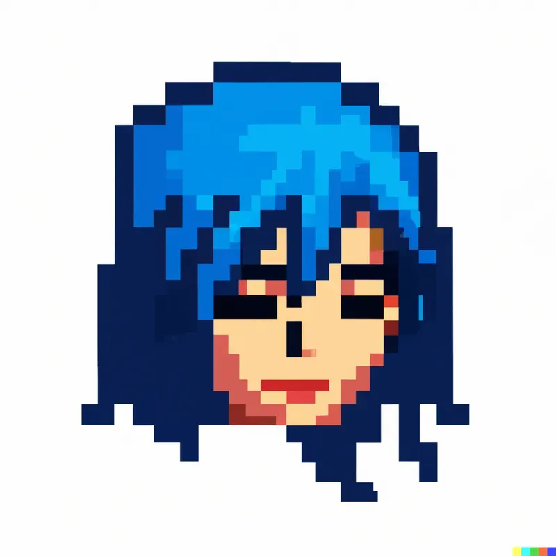 Pixel Art Faces DALL·E Prompt | PromptBase