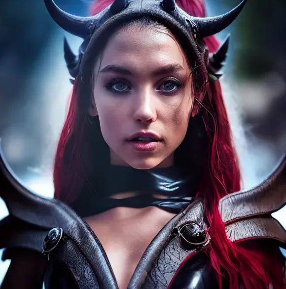 Realistic Female Rpg Avatar Midjourney Prompt | PromptBase