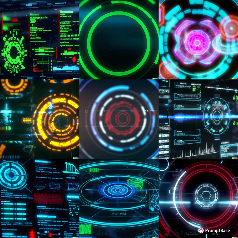 Abstract Tech Backgrounds DALL·E Prompt | PromptBase