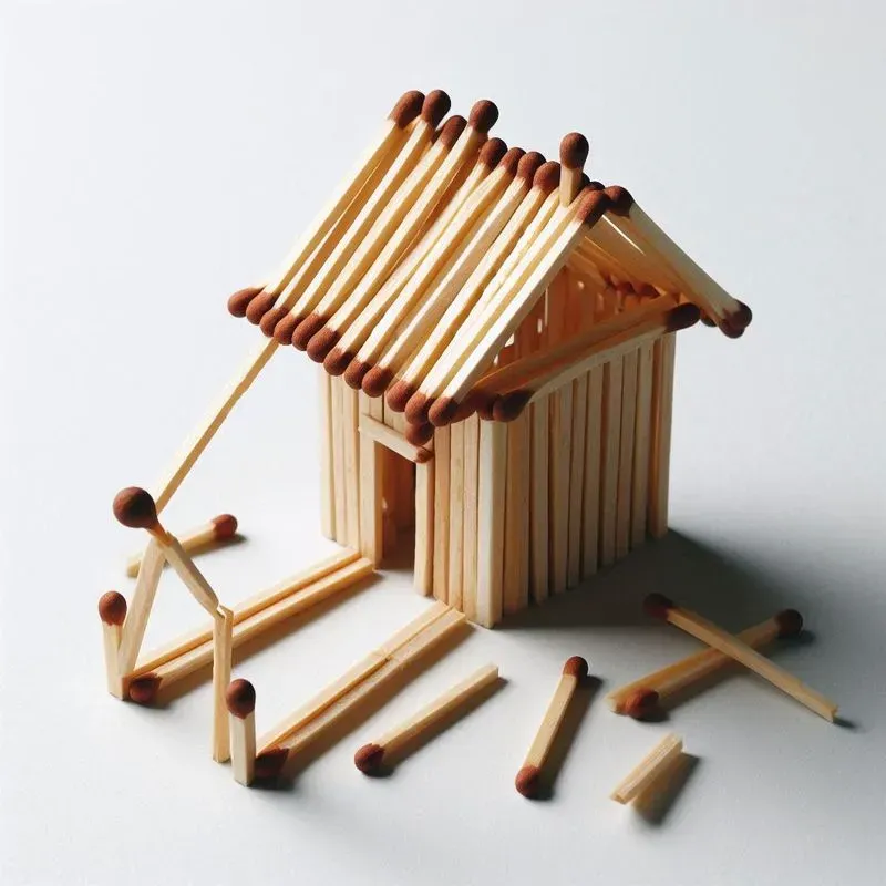 Handcrafted Matchstick Creations DALL·E Prompt | PromptBase