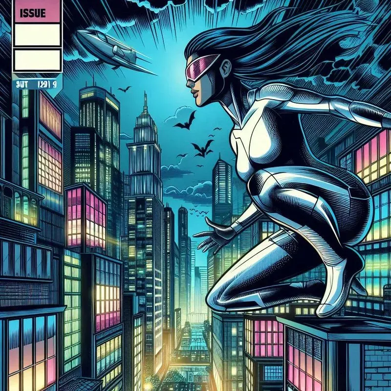 Dynamic Comic Book Cover Ideas DALL·E Prompt | PromptBase