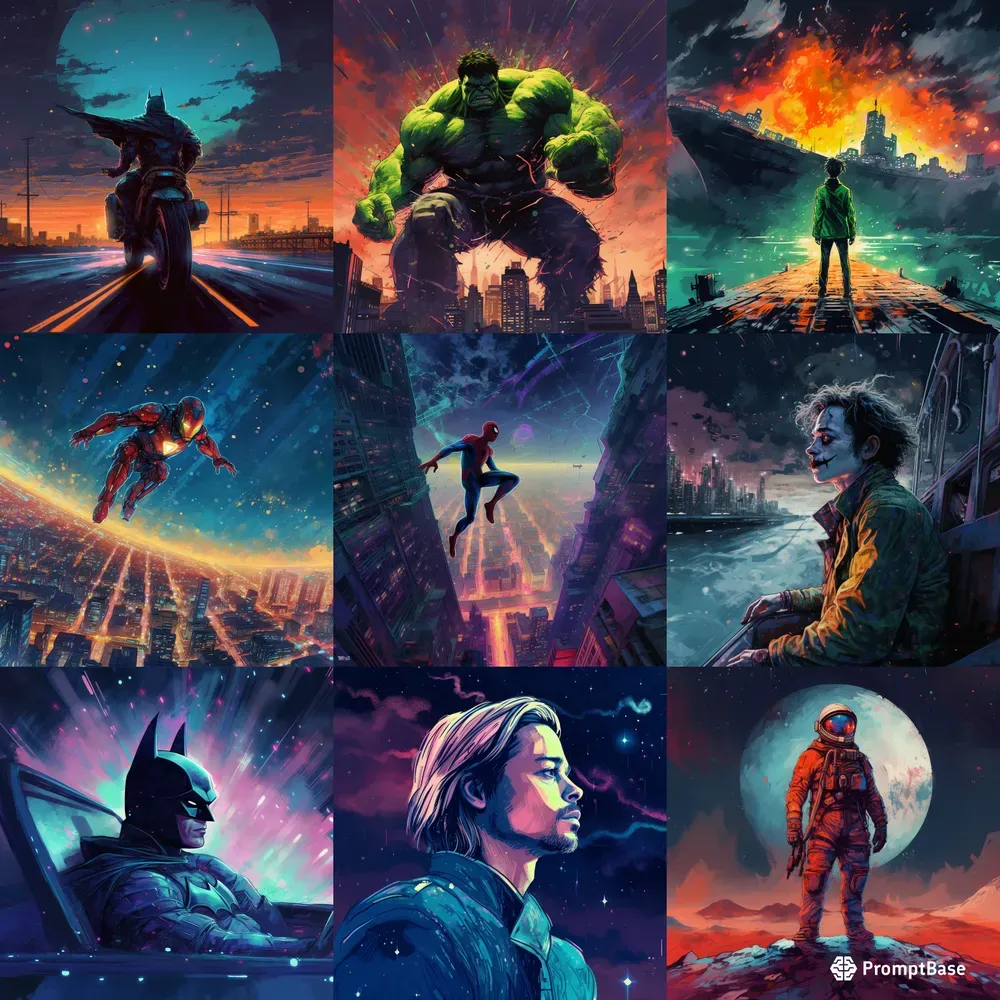 Comic Book Style Drawings Midjourney Prompt | PromptBase