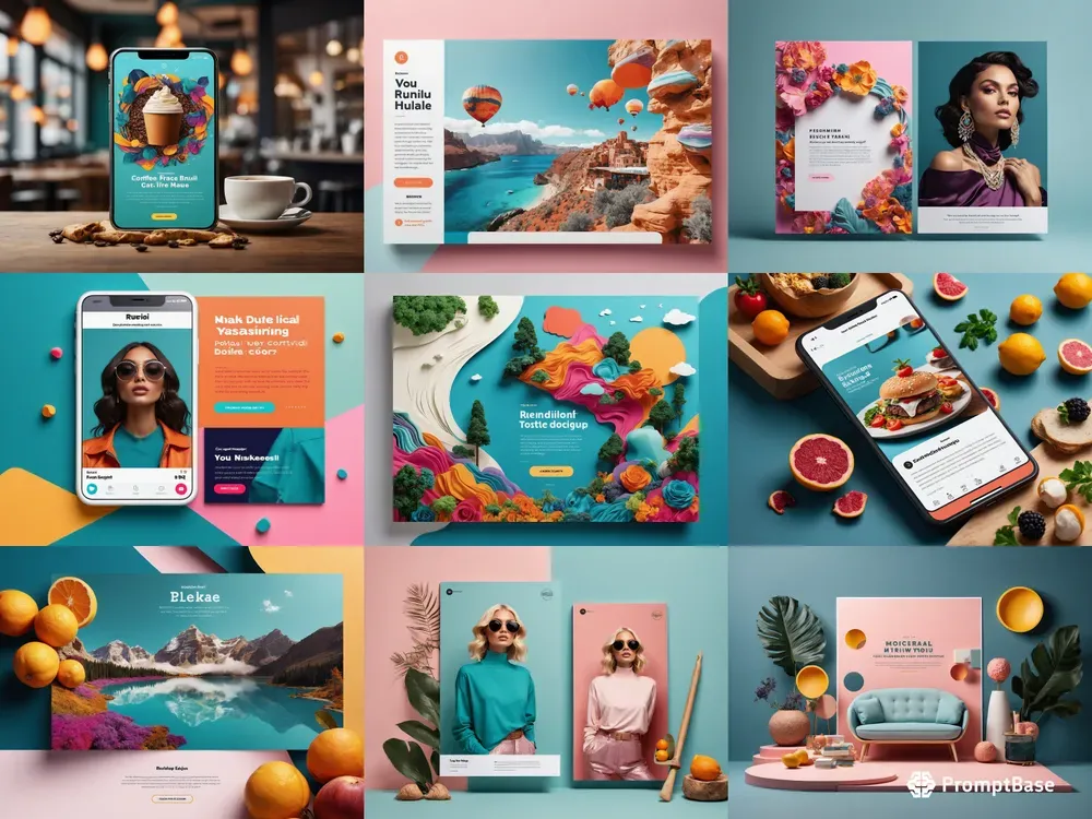 Social Media Mockup Masteries Leonardo Ai Prompt | PromptBase